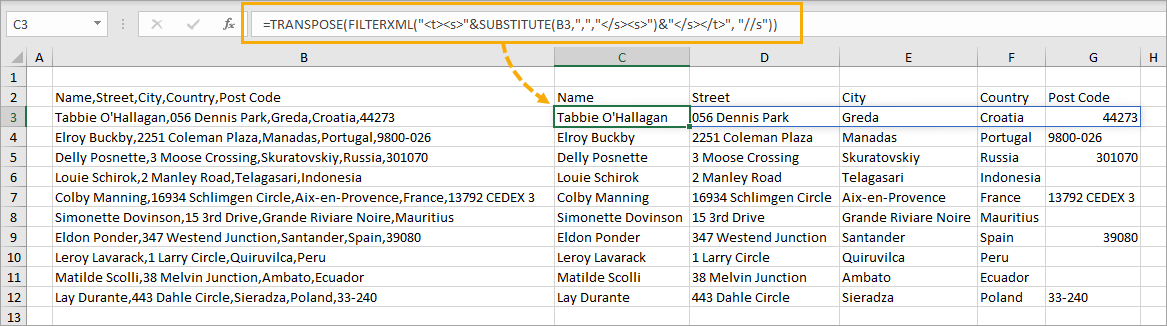 8 Ways to Split Text by Delimiter in Excel | How To Excel