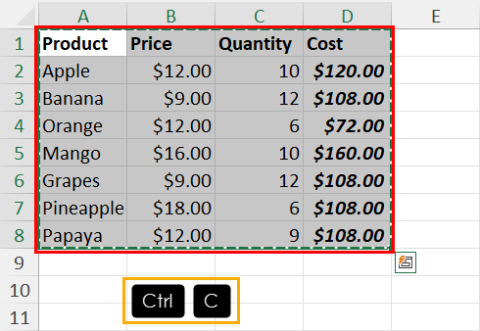 6 Ways to Copy Values and Number Formatting in Microsoft Excel | How To ...